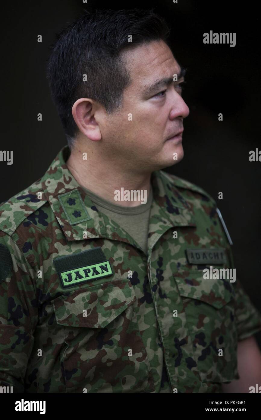 Major Gen. Yoshiki Adachi, defense and military attaché, Embassy of ...