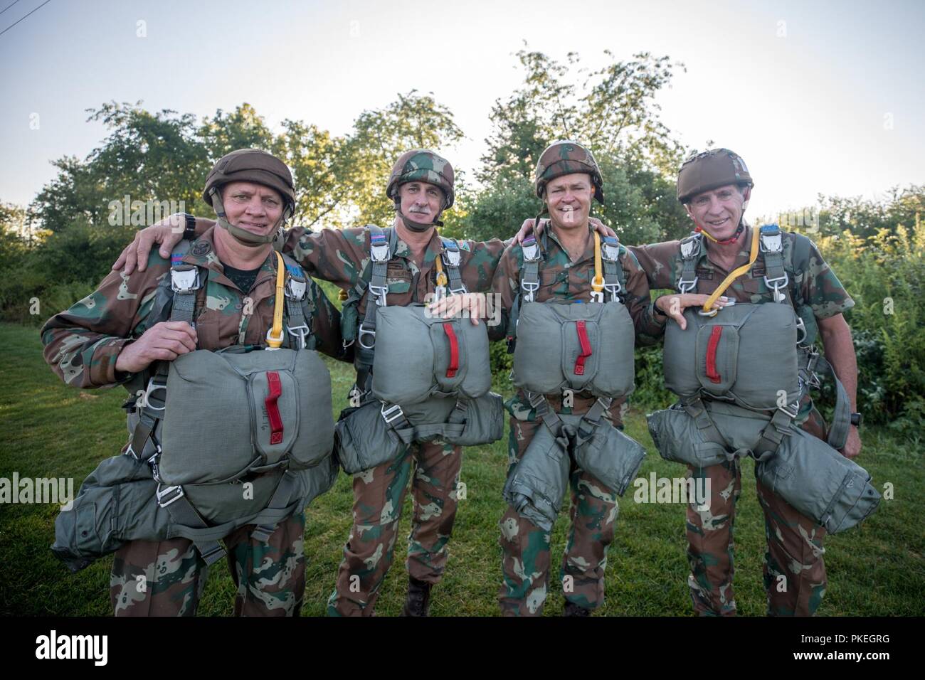 South african paratrooper hi-res stock photography and images - Alamy