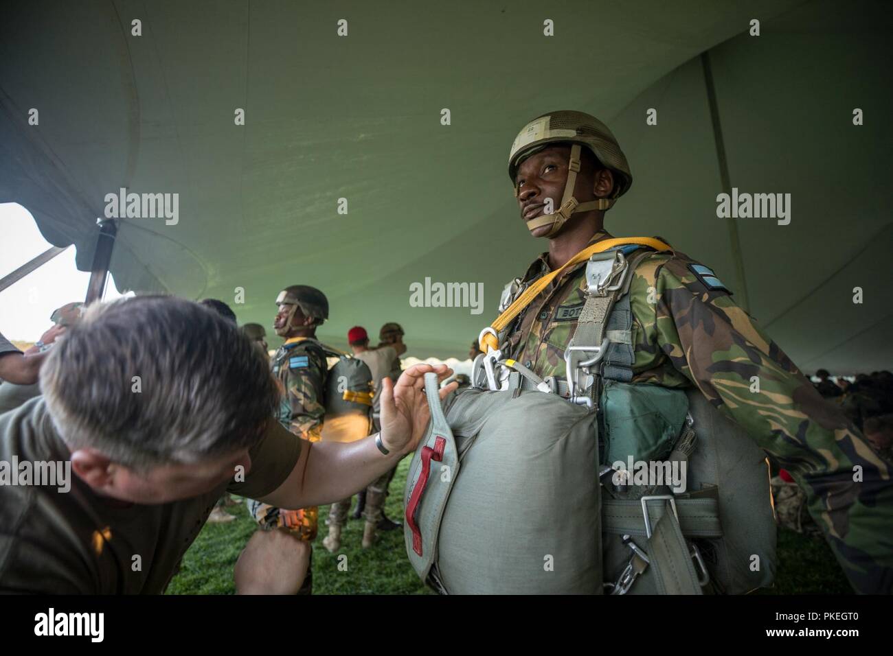 Botswana defence forces hi-res stock photography and images - Alamy