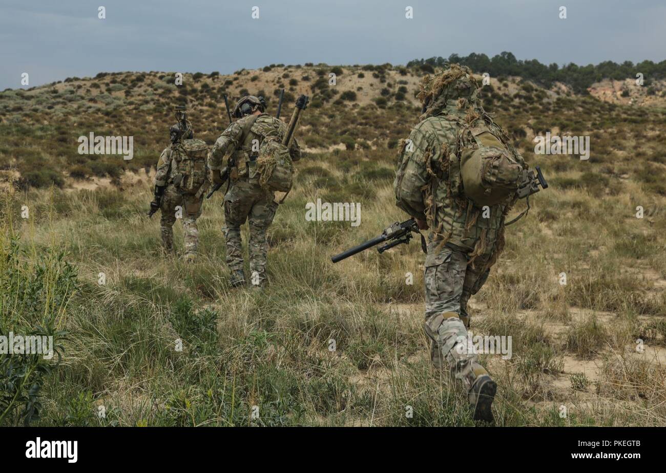 U.S. Army Special Forces Soldiers, assigned to 10th Special Forces ...