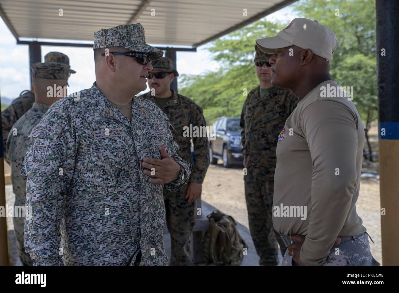 Colombian Naval Infantry Lt. Col. Erick Del Rio, Special Purpose Marine ...
