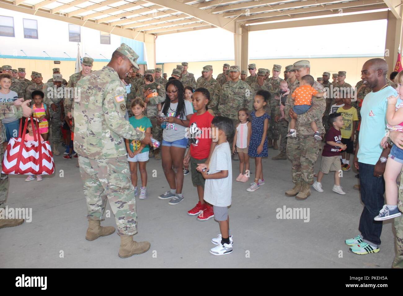 Lt. Col. Charles Montgomery, commander, 123rd Brigade Support Battalion ...