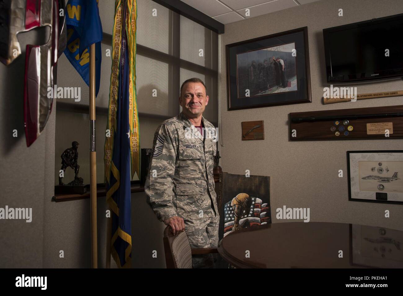U.S. Air Force Chief Master Sgt. Shane Wagner recently assumed the role ...
