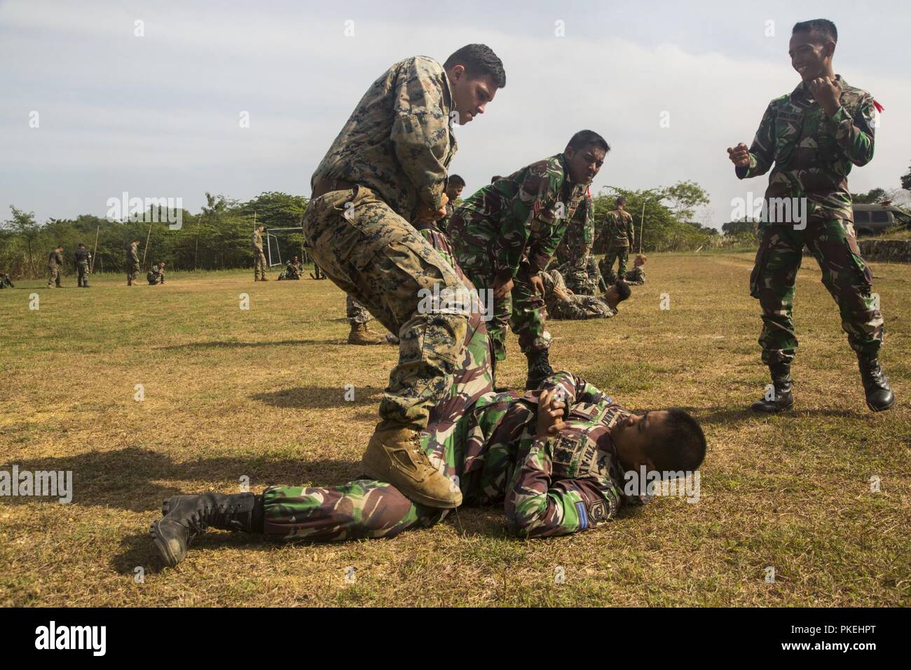 Indonesia korps marinir hi-res stock photography and images - Alamy