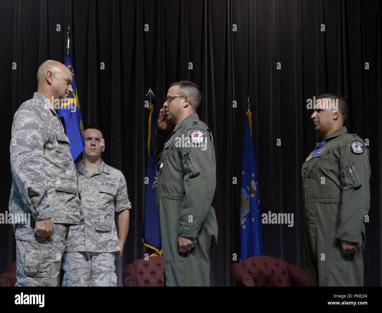 Lt. Col. Shawn Reynolds, commander of the 136th Attack Squadron, 107th ...
