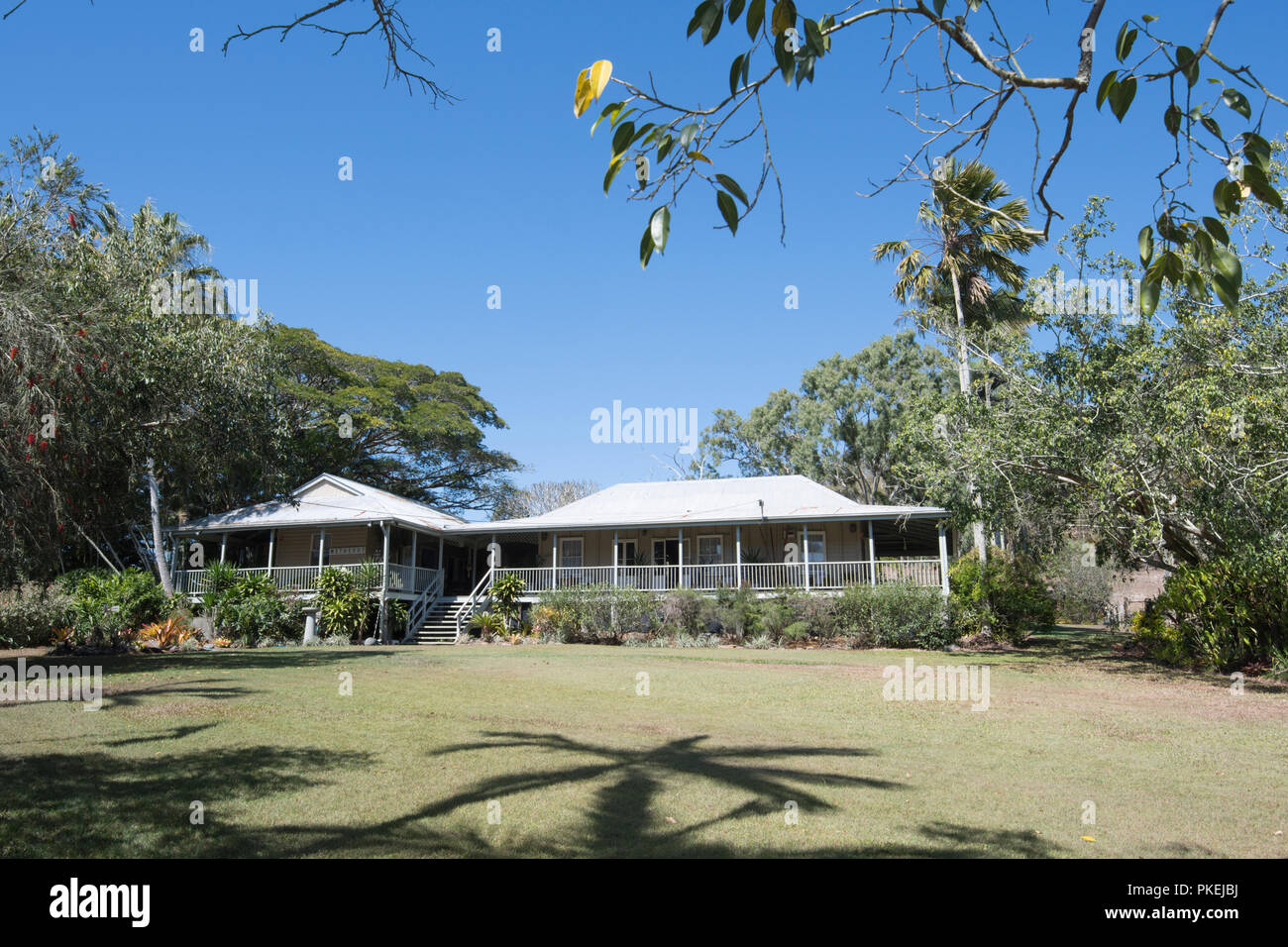 View of historic Wetherby Station, Mount Molloy, Atherton Tablelands ...