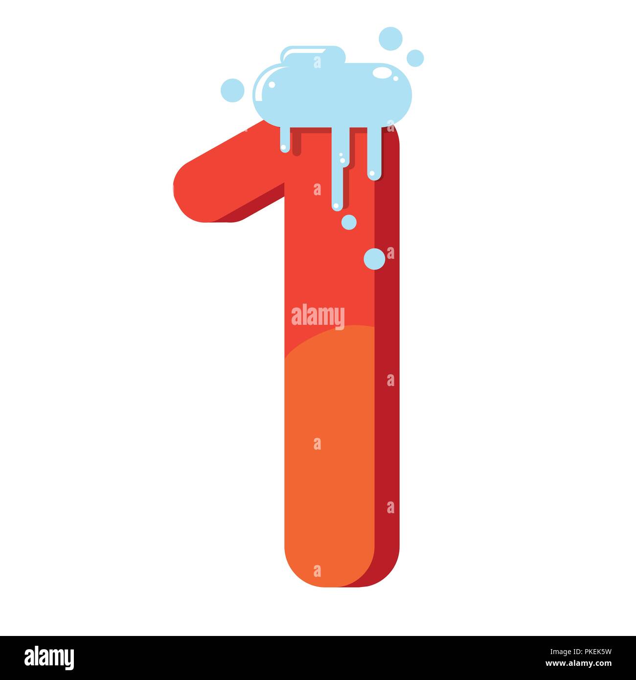 Number no 2 two Stock Vector Images - Alamy