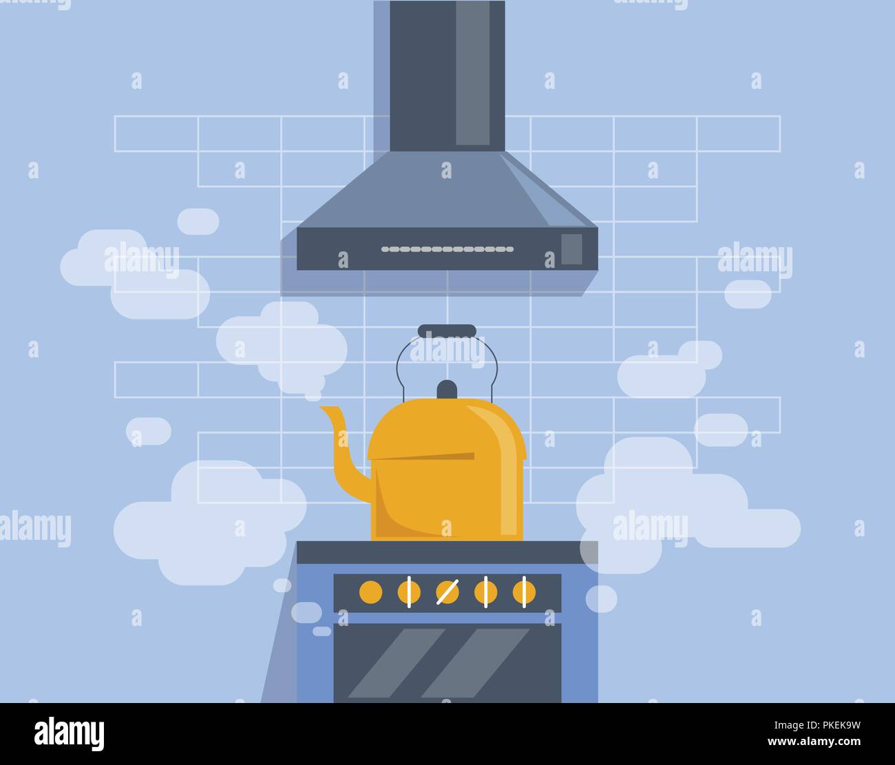 Oven area Stock Vector Images - Alamy