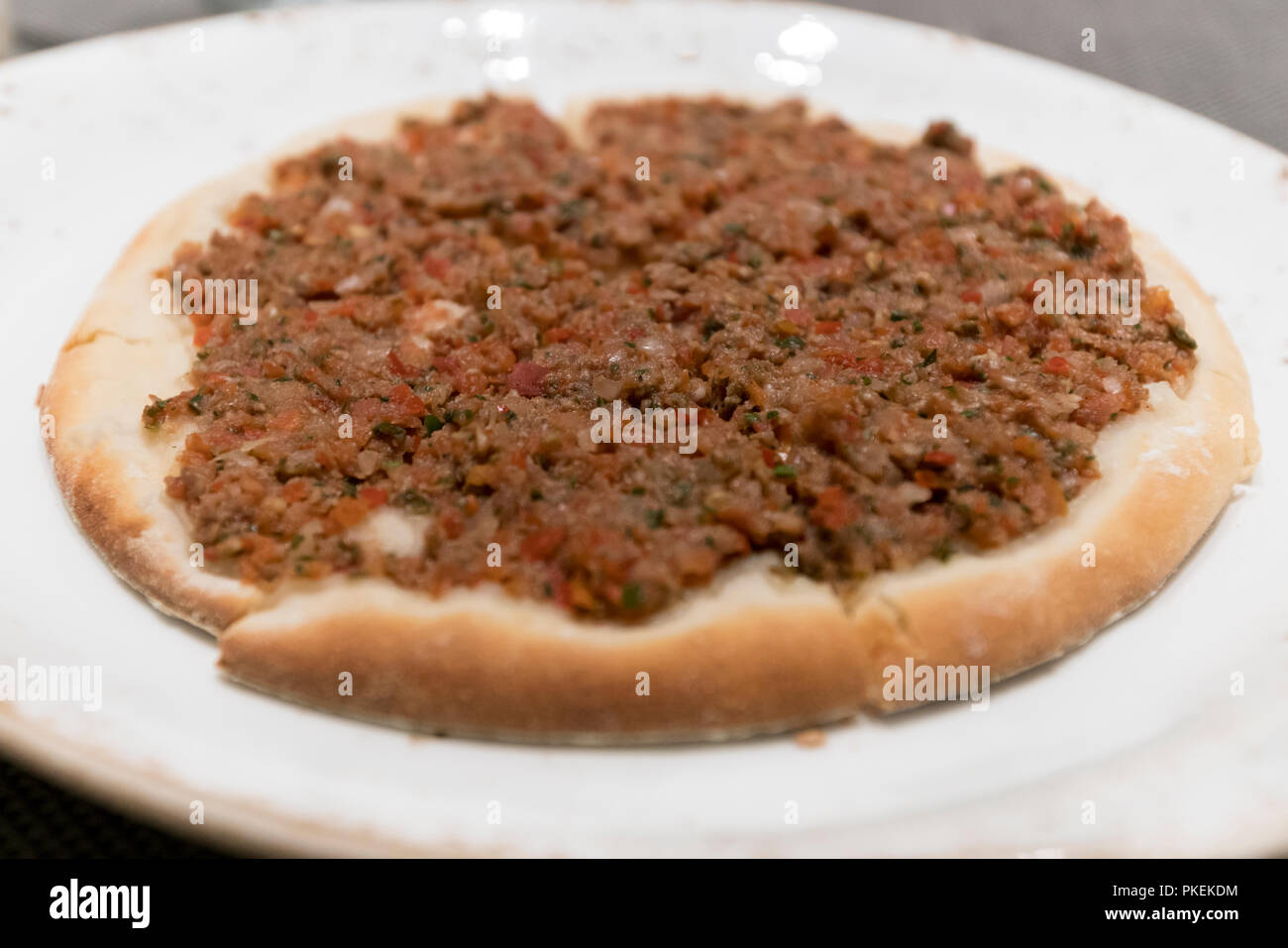 Manakeesh, a savoury flatbread that is popular across the Levant and ...