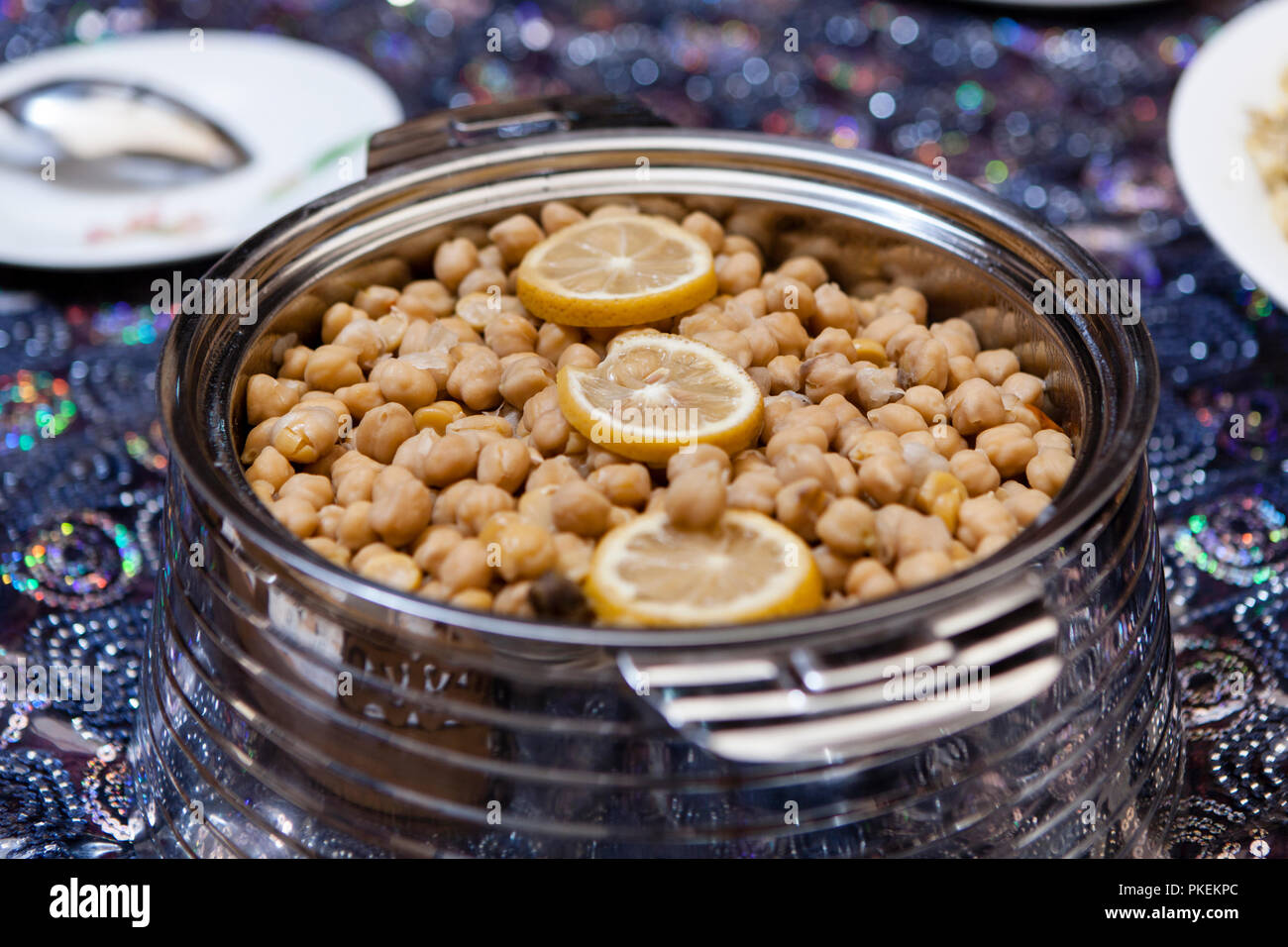 A traditional Emirati dish called dangaw - lightly spiced and boiled ...