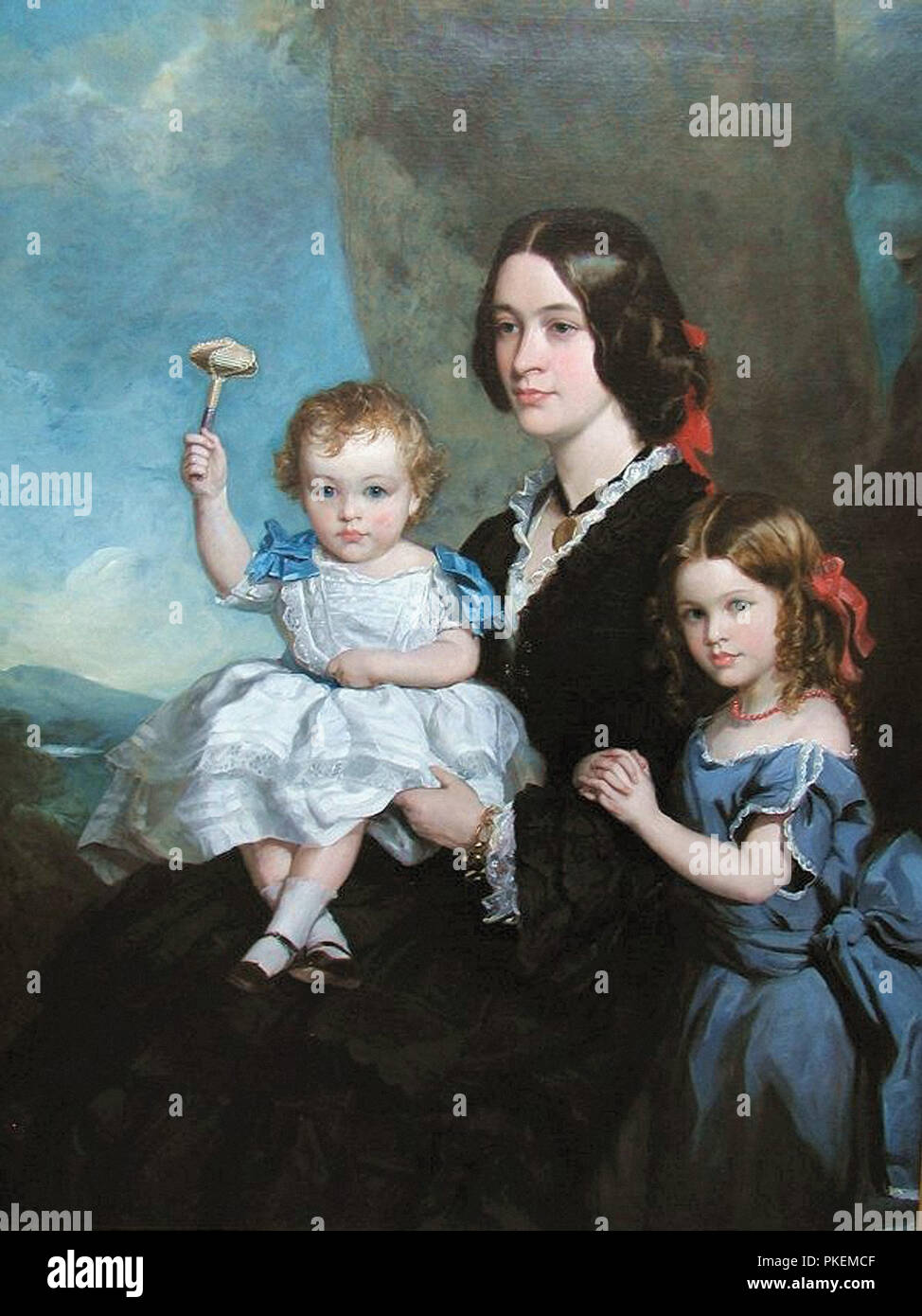 Grant Sir Francis - Portrait of Mrs James Beech Alice Mary Beech and ...