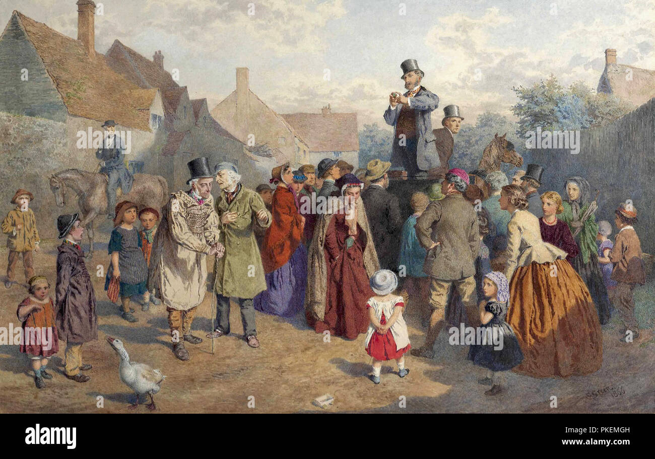 Green Charles - the Quack Doctor Stock Photo - Alamy