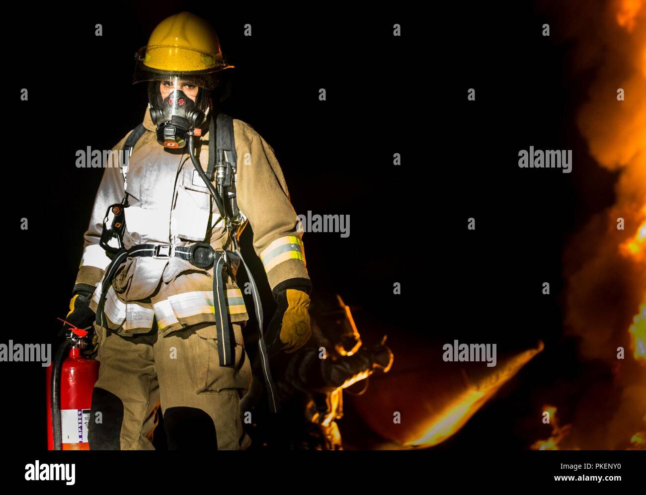 Aircraft rescue firefighter arff hi-res stock photography and images ...