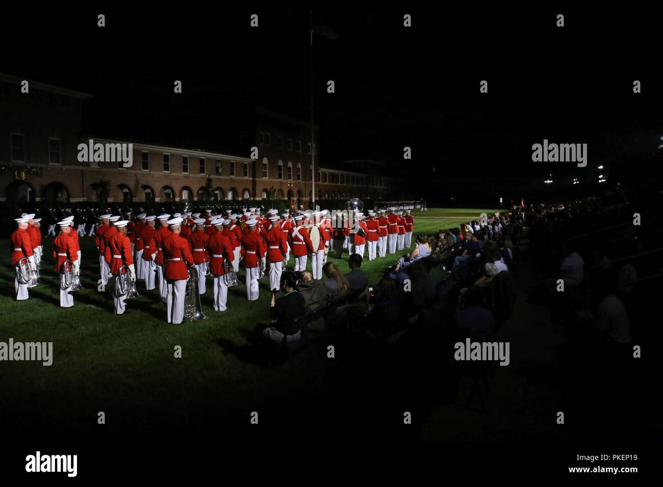 Marines with “The Commandant’s Own,” U.S. Marine Drum & Bugle Corps ...