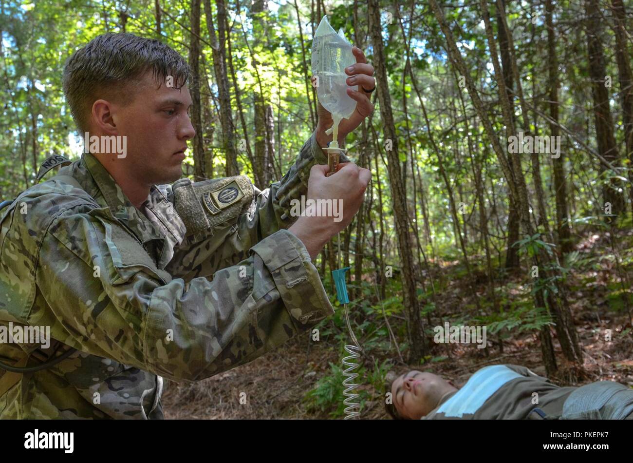 Spc. Aaron Tolson assigned to 1st Battalion, 508th Parachute Infantry ...
