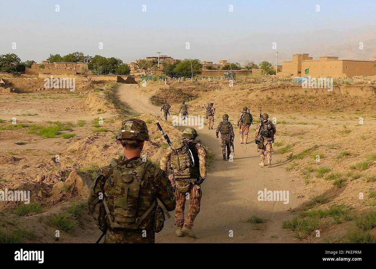 Raider soldiers from 4th Battalion, 9th Infantry Regiment, 1st Stryker ...