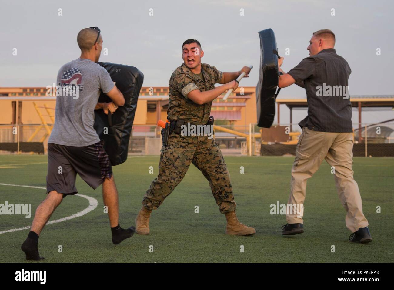 U.S. Marines assigned temporary additional duty to Provost Marshal’s ...