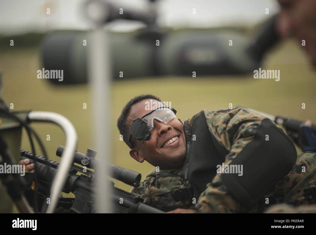 Mcrd parris island shooting team hi-res stock photography and images ...