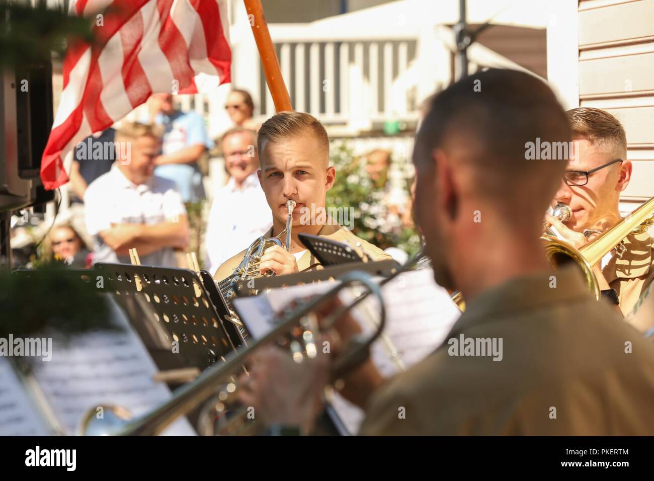 U.S. Marine Corps Cpl. Zachary T. Lindquist, musician, Marine Corps ...