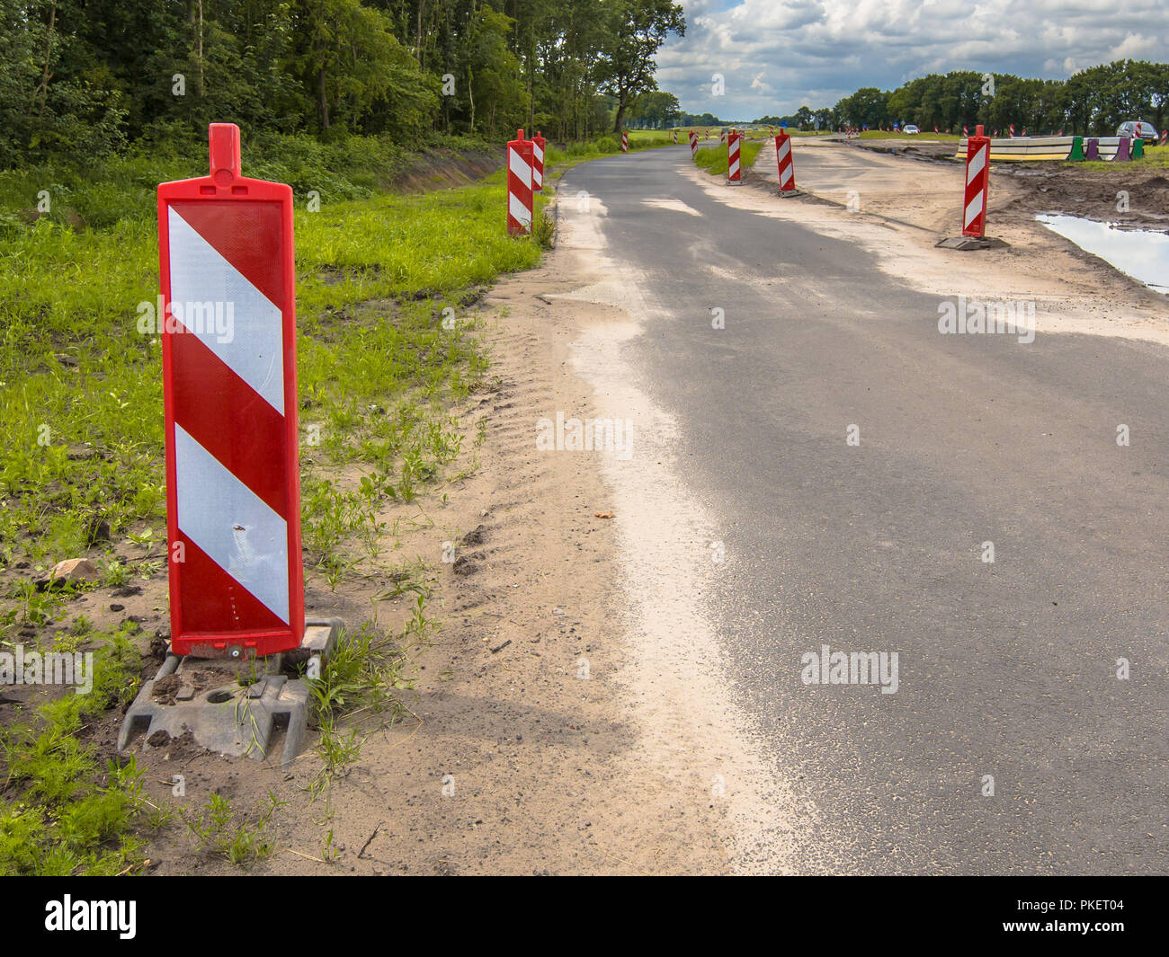 White warning sign hi-res stock photography and images - Alamy