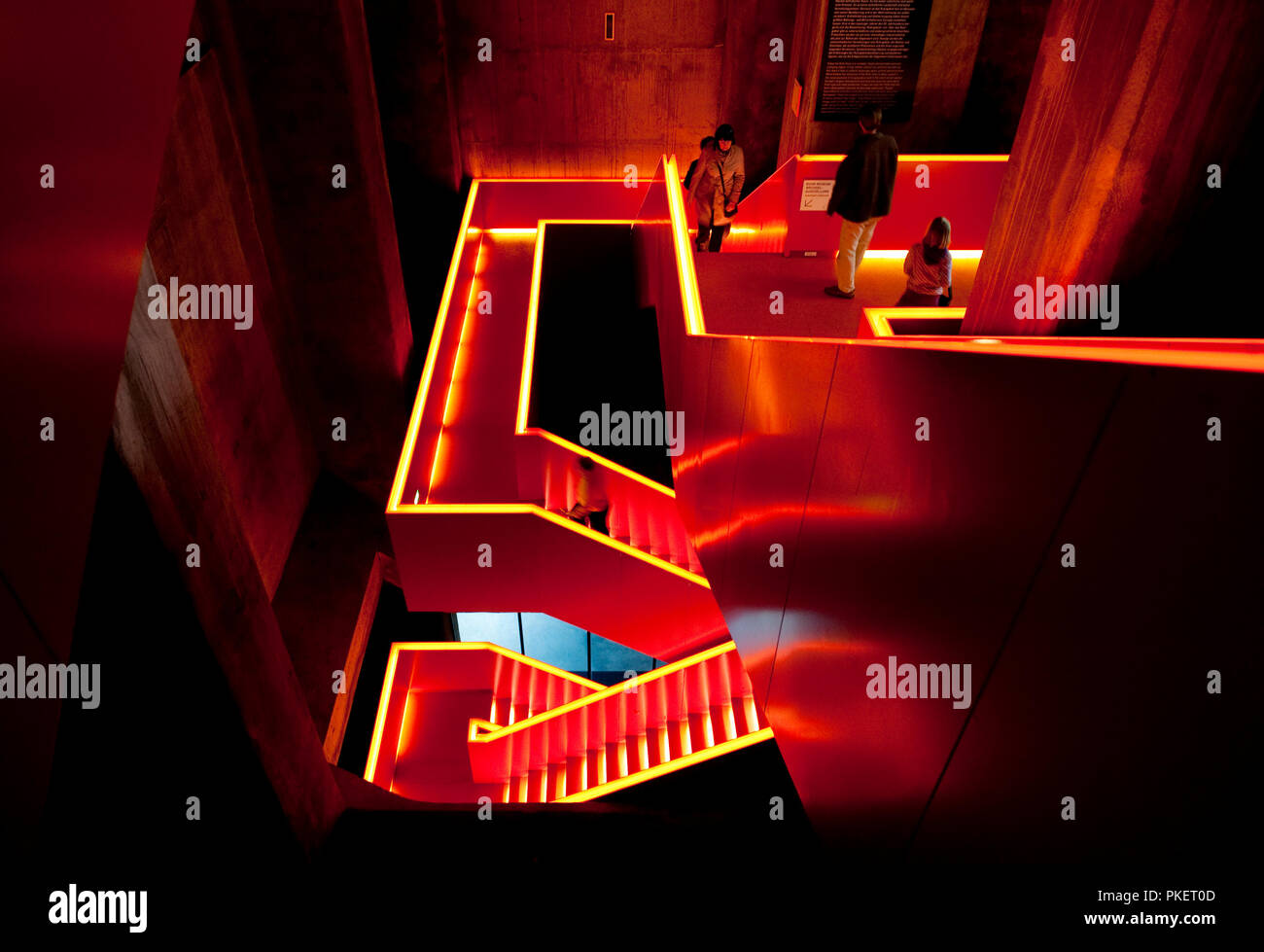 Inside the Ruhr Museum at the Zollverein Coal Mine Industrial Complex ...