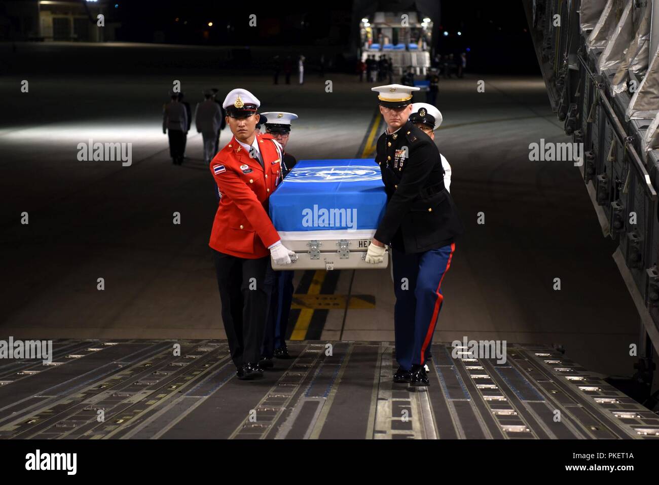 United nations command honor guard hi-res stock photography and images ...