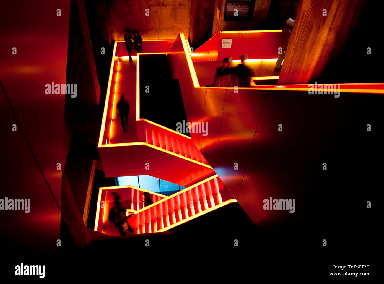 Inside the Ruhr Museum at the Zollverein Coal Mine Industrial Complex ...
