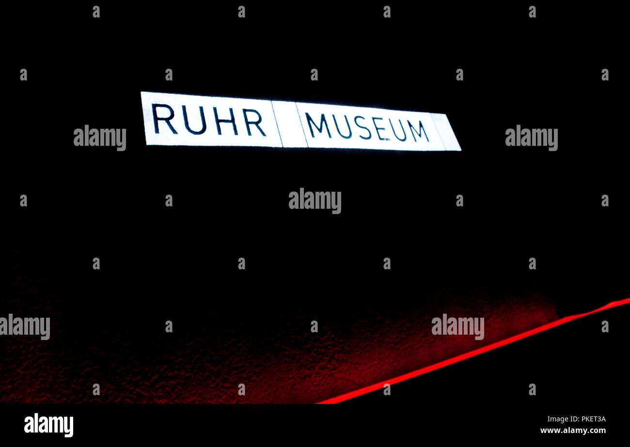 Inside the Ruhr Museum at the Zollverein Coal Mine Industrial Complex ...