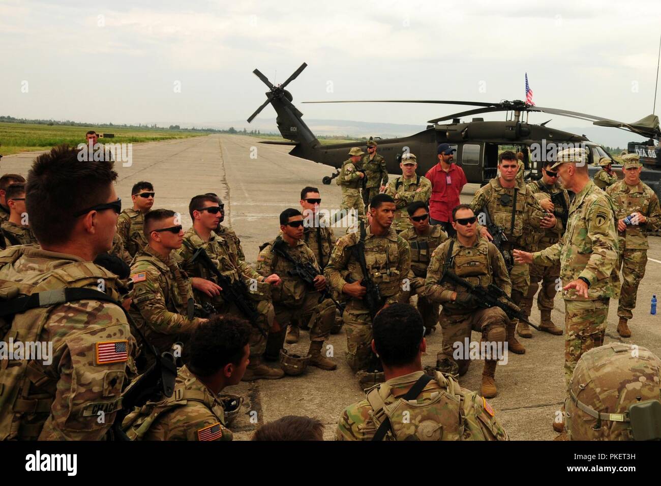 U.S. Army Maj. Gen. John L. Gronski, deputy commanding general for the ...