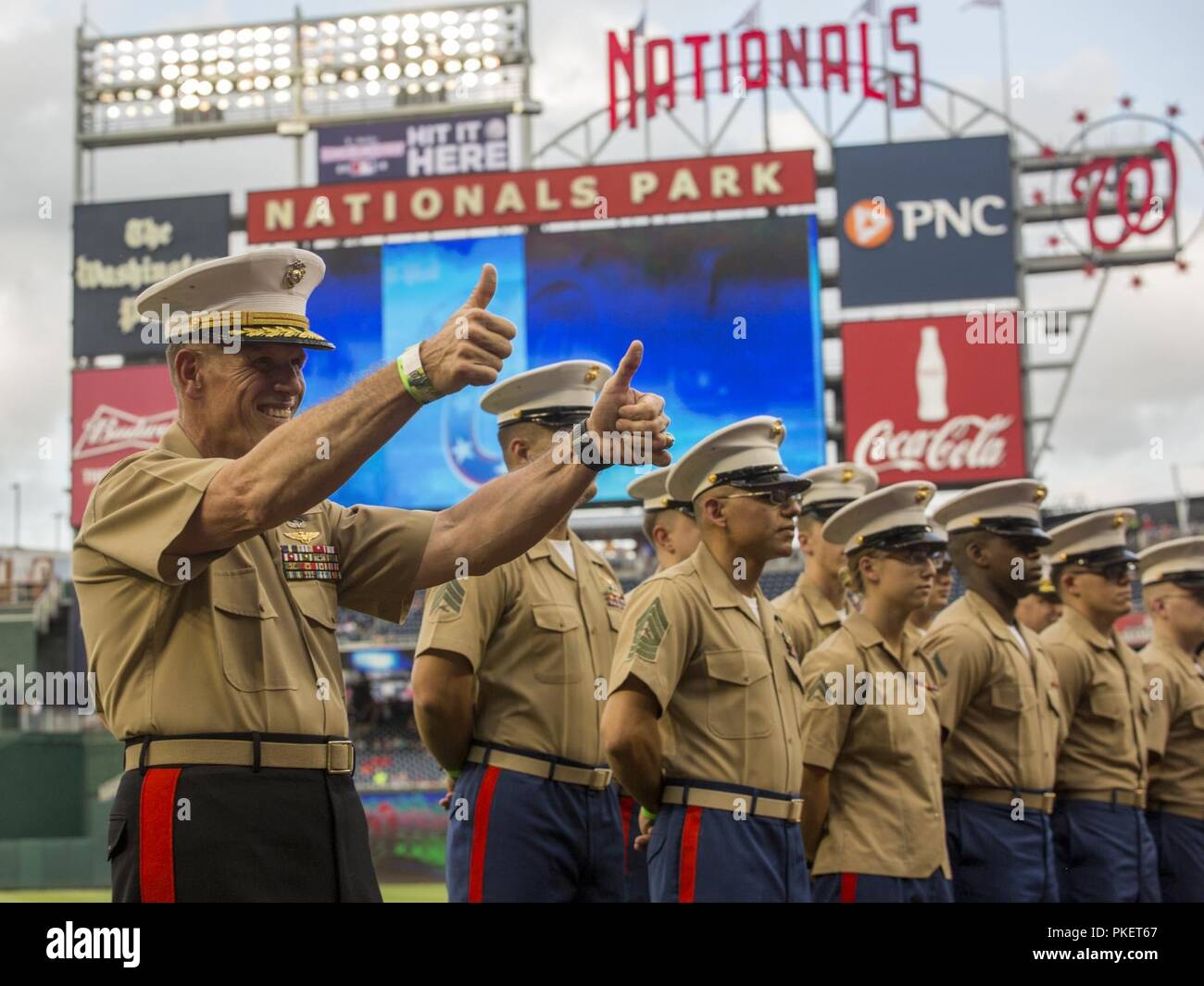 Lieutenant Gen. Robert S. Walsh, commanding general, Marine Corps ...