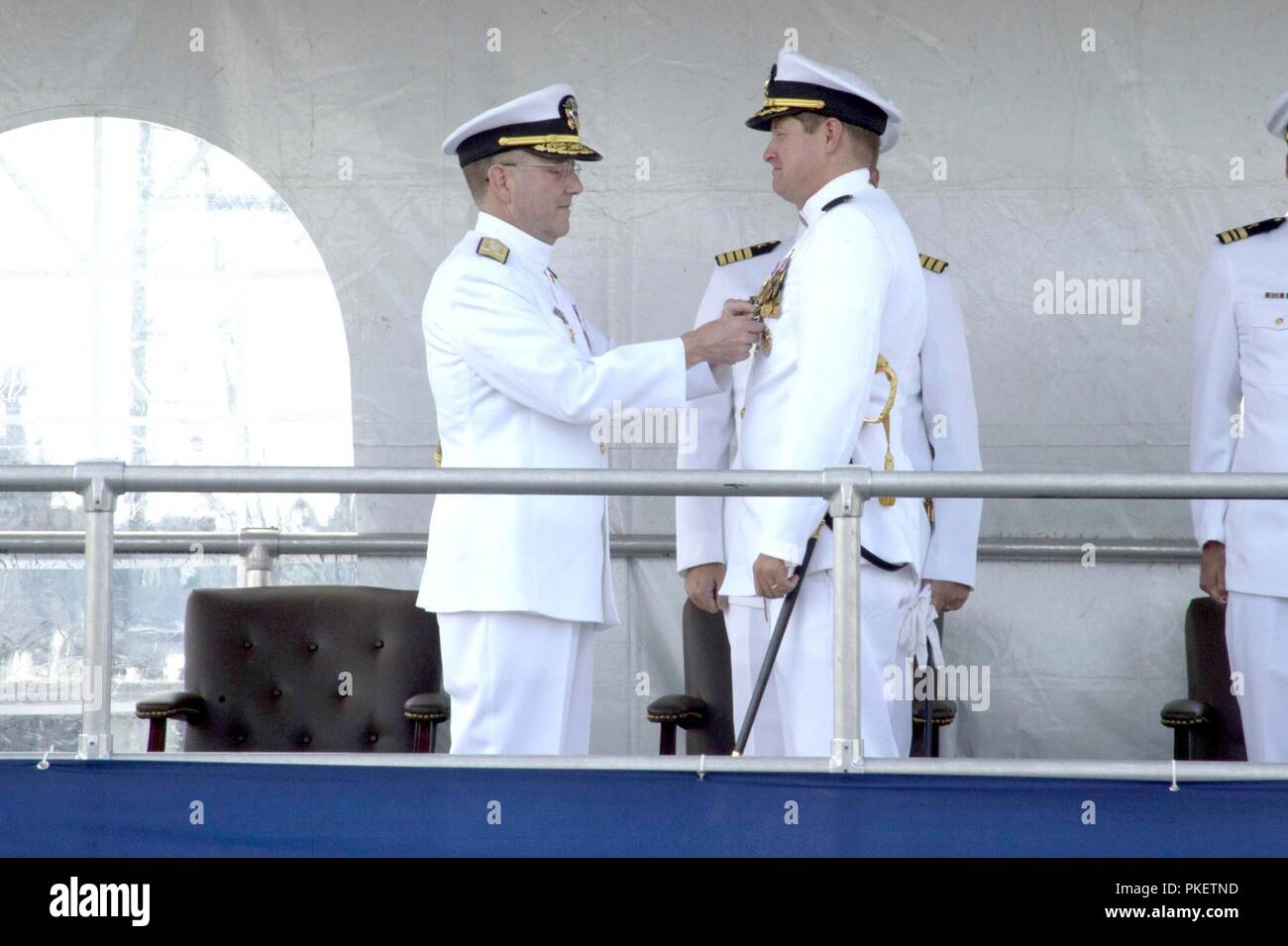 NORFOLK, Va. (Aug. 1, 2018) Vice Adm. Joseph Tofalo, Commander ...