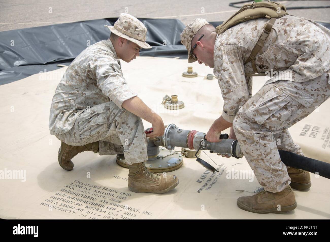 Marines with Marine Wing Support Squadron (MWSS) 373, Marine Aircraft ...