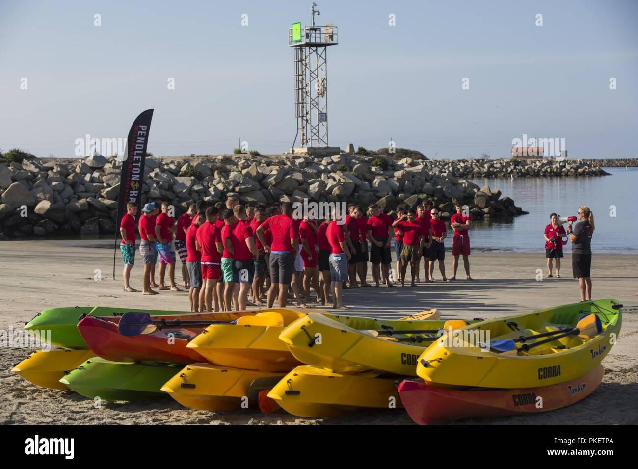 Water warrior relay challenge hi-res stock photography and images - Alamy