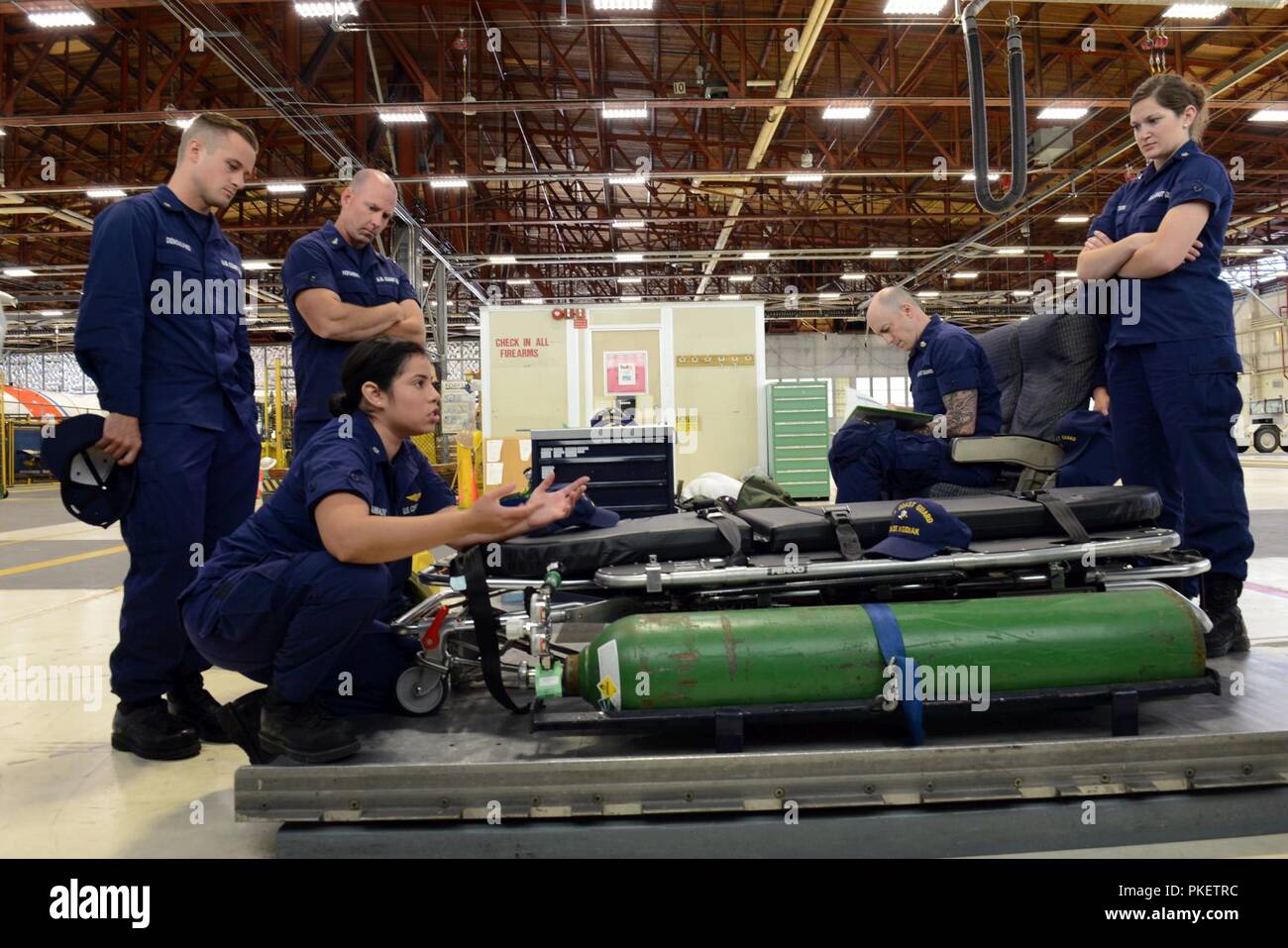 Us coast guard health technician hi-res stock photography and images ...