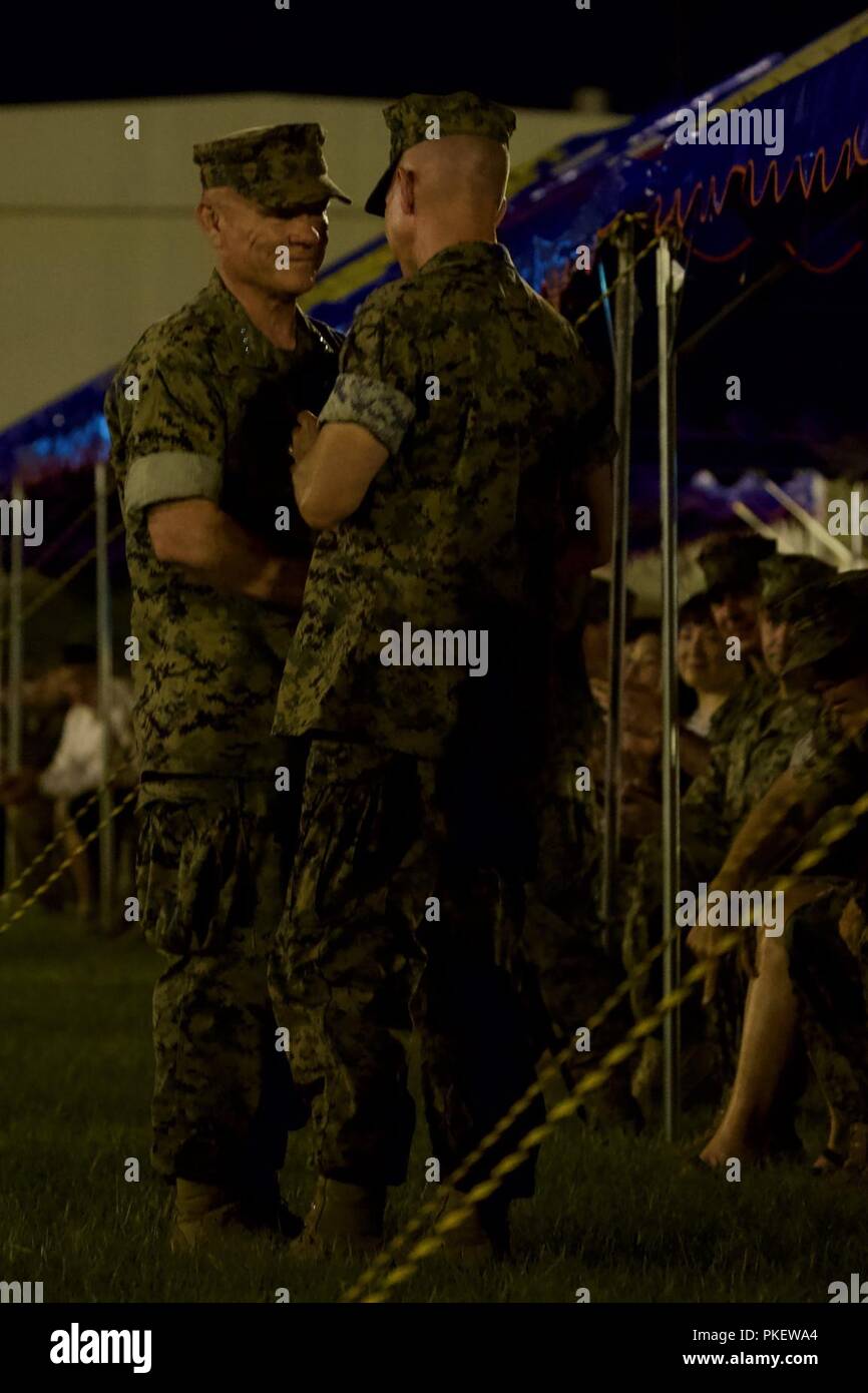 U.S. Marine Corps Lt. Gen. Lawrence D. Nicholson, the outgoing ...