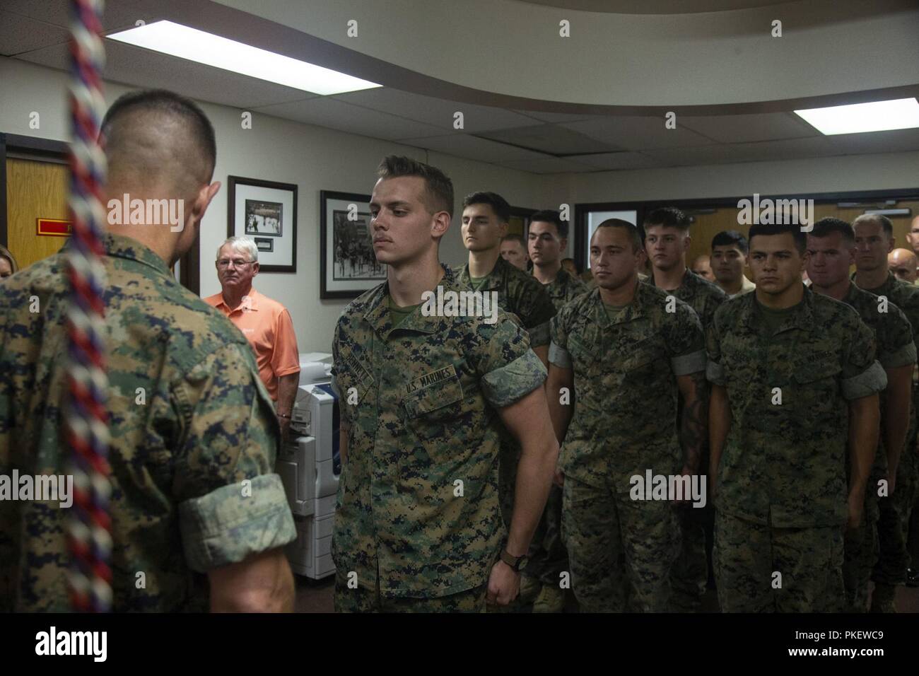 Lance Cpl. Dillon Bennett, machine gunner, 3rd Battalion, 7th Marine ...