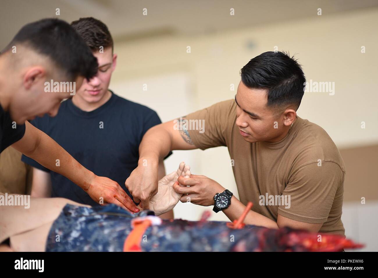 CHRISTI, Texas (July 27, 2018) -- Hospital Corpsman 1st Class (FMF ...