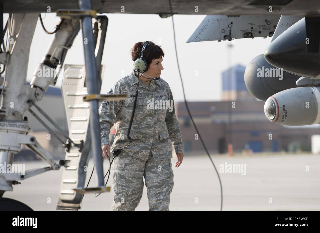 Chief Master Sgt. Tammy S. Ladley, 124th Fighter Wing command chief ...