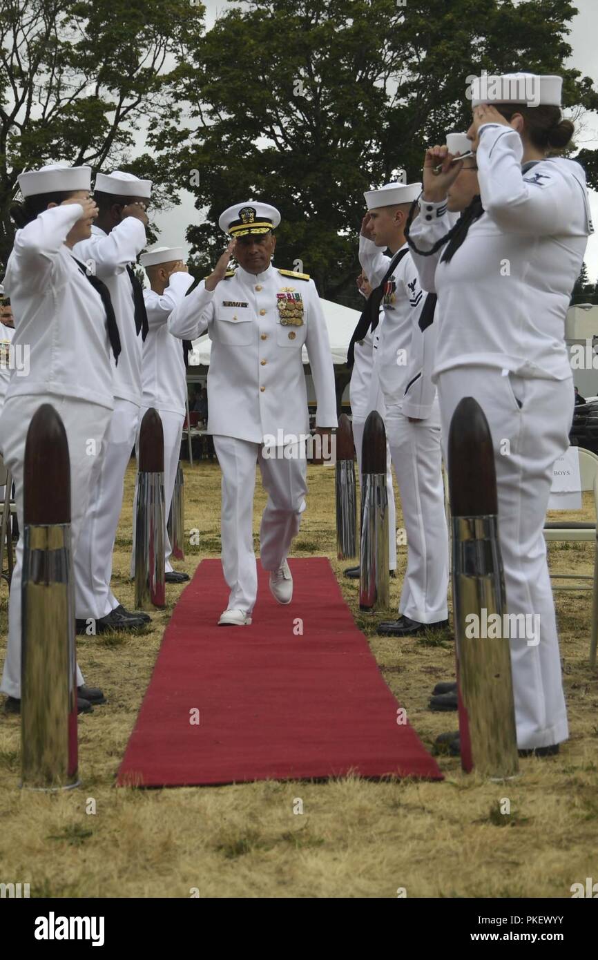 Wash. (Aug. 2, 2018) - Rear Adm. Darius Banaji, commander, Naval ...