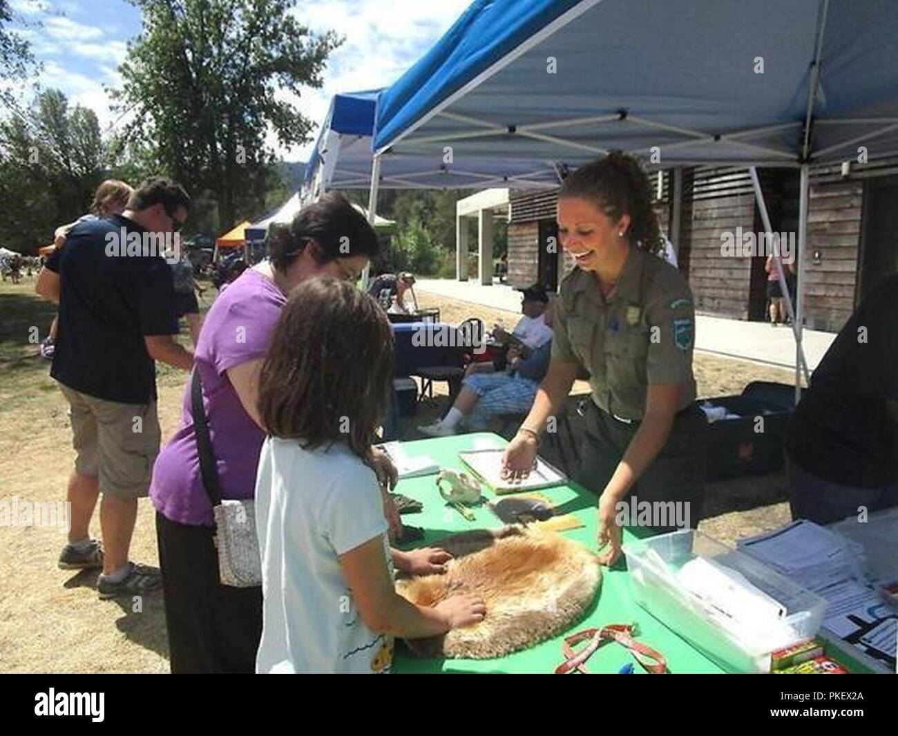 Park rangers are always on hand to answer visitors questions at ...