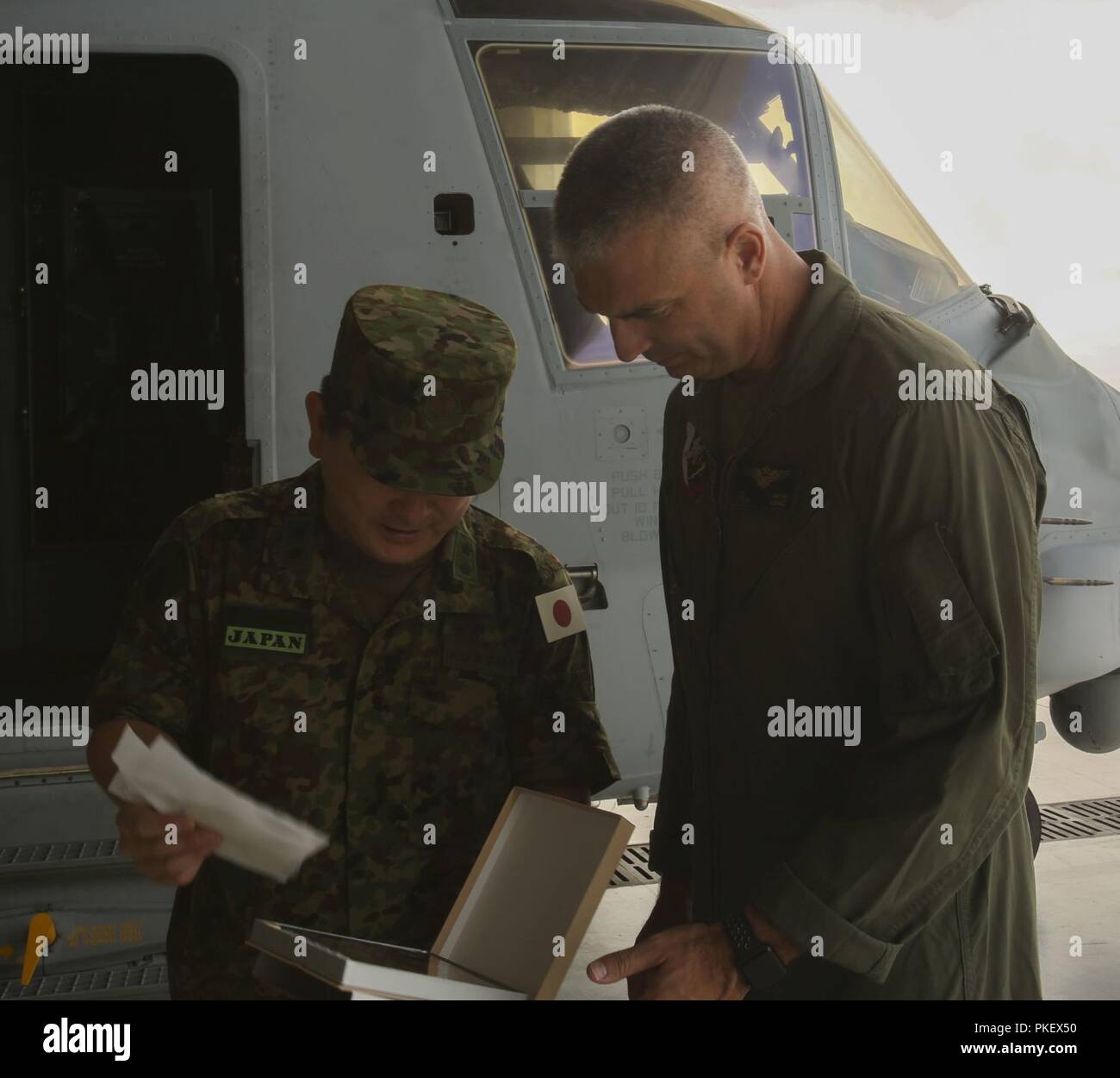 Lieutenant Col. Joshua M. Smith, commanding officer of Marine Medium ...