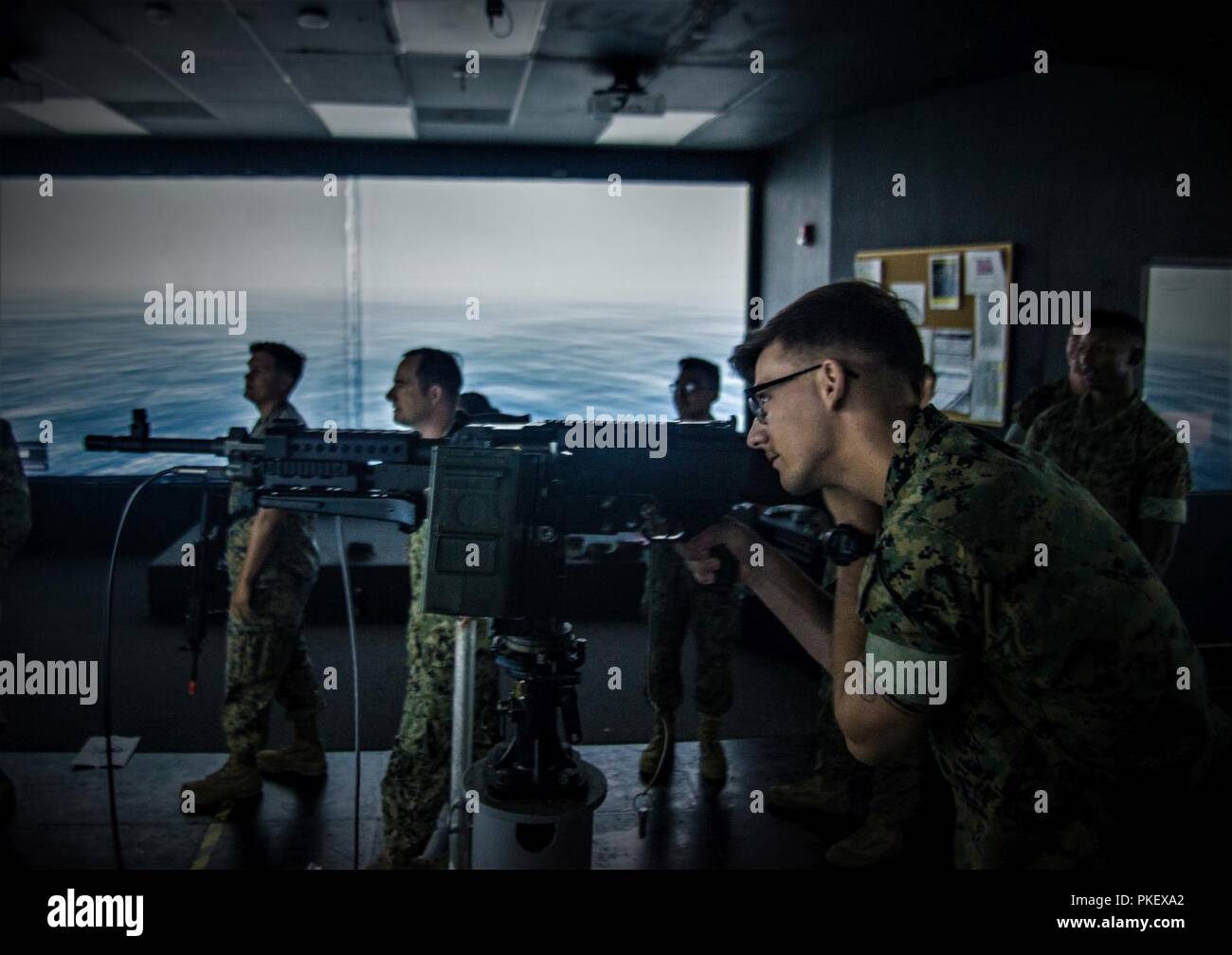 IMPERIAL BEACH (August 2, 2018) Marine assigned to Task Force Koa Moana ...