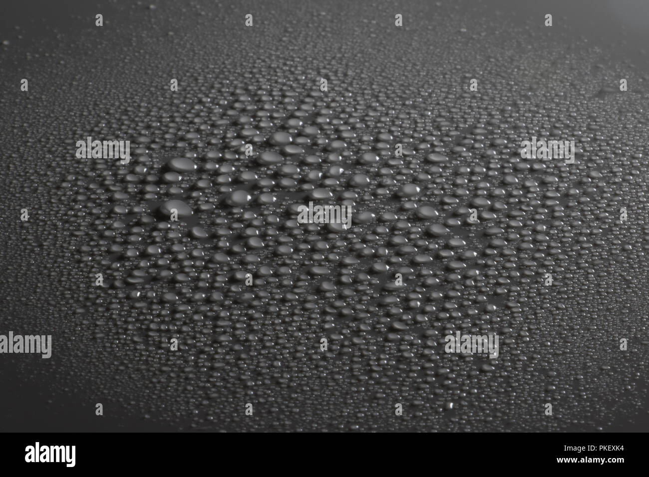 Water droplets isolated on White. Beads of water mist Stock Photo - Alamy