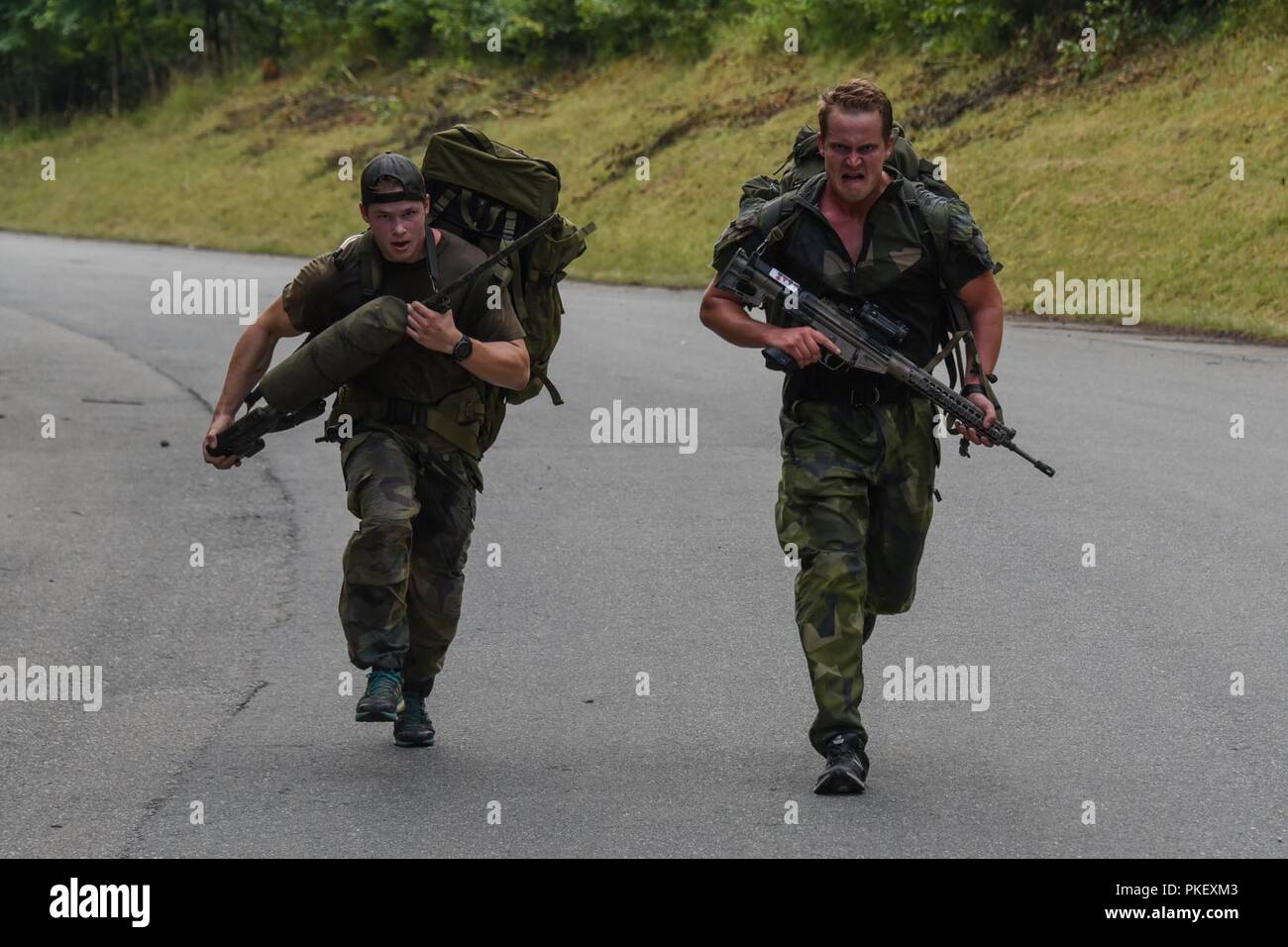 Multinational participants of the Europe Best Sniper Team Competition ...