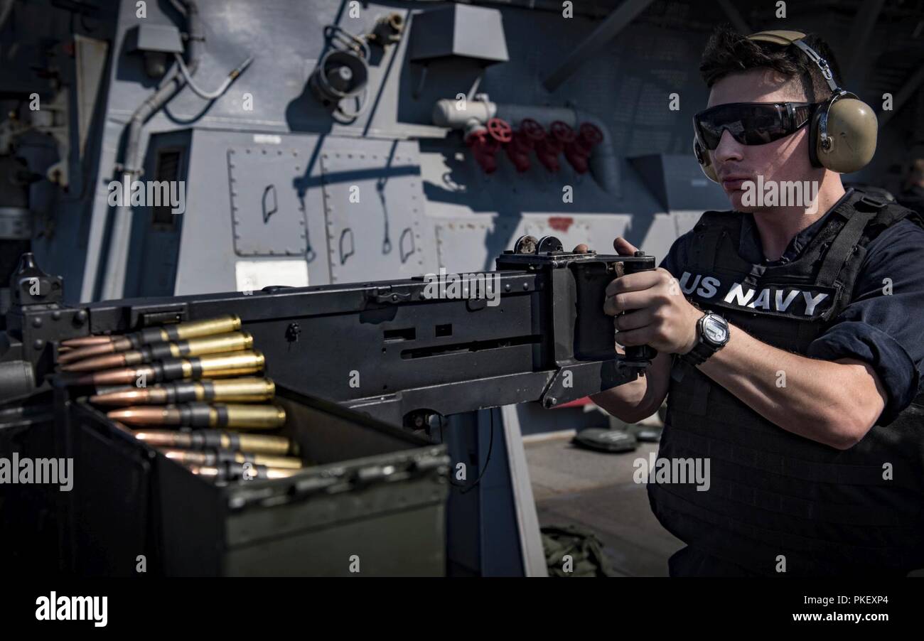 SEA (Aug. 1, 2018) Information Systems Technician 2nd Class Alex Luebke ...