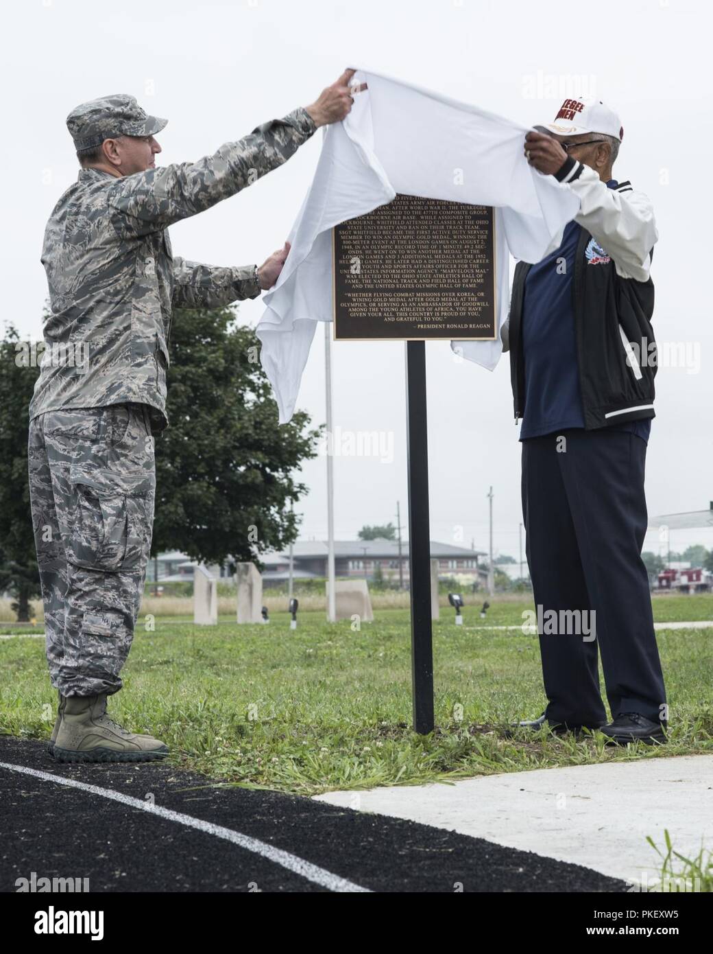 U.S. Air National Guard Col. Mark Auer, the wing commander with the ...