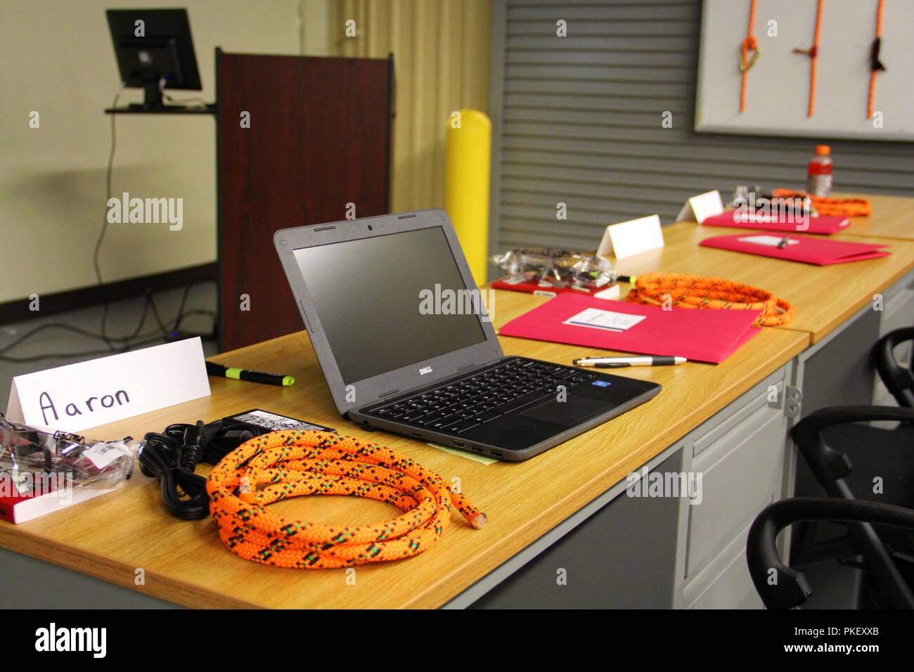 Army field desks hi-res stock photography and images - Alamy