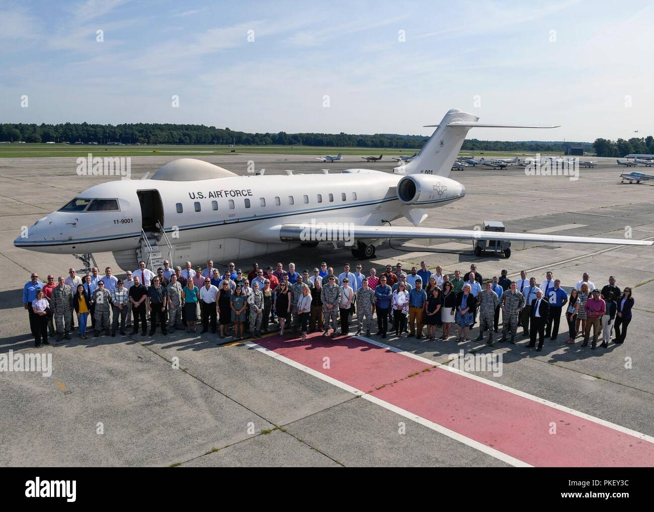 Members of the Battlefield Airborne Communications Node (BACN) program ...