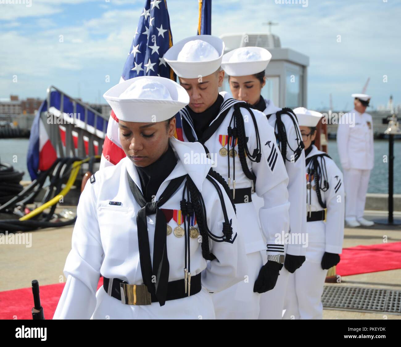 NORFOLK, Va. (Aug. 3, 2018) Sailors of the Naval Medical Center ...