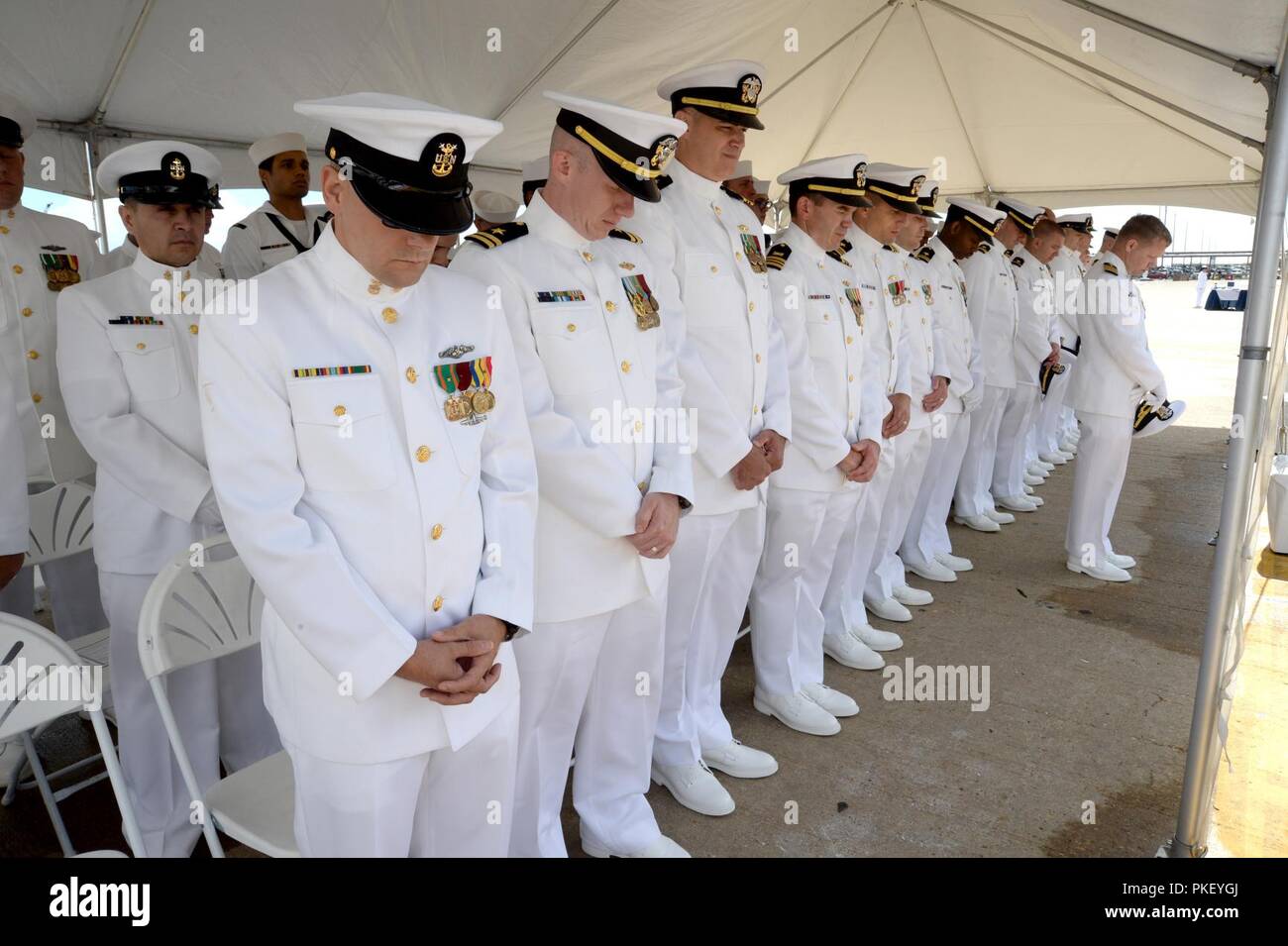 NORFOLK, Va. (Aug. 3, 2018) Sailors assigned to Commander, Submarine ...
